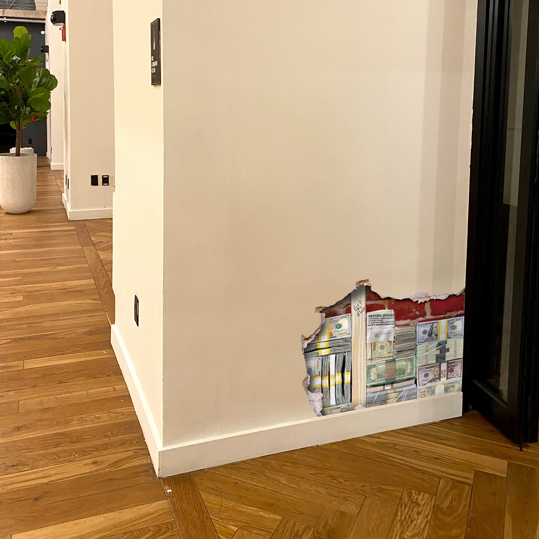 Money in The Wall Decal – casanarco