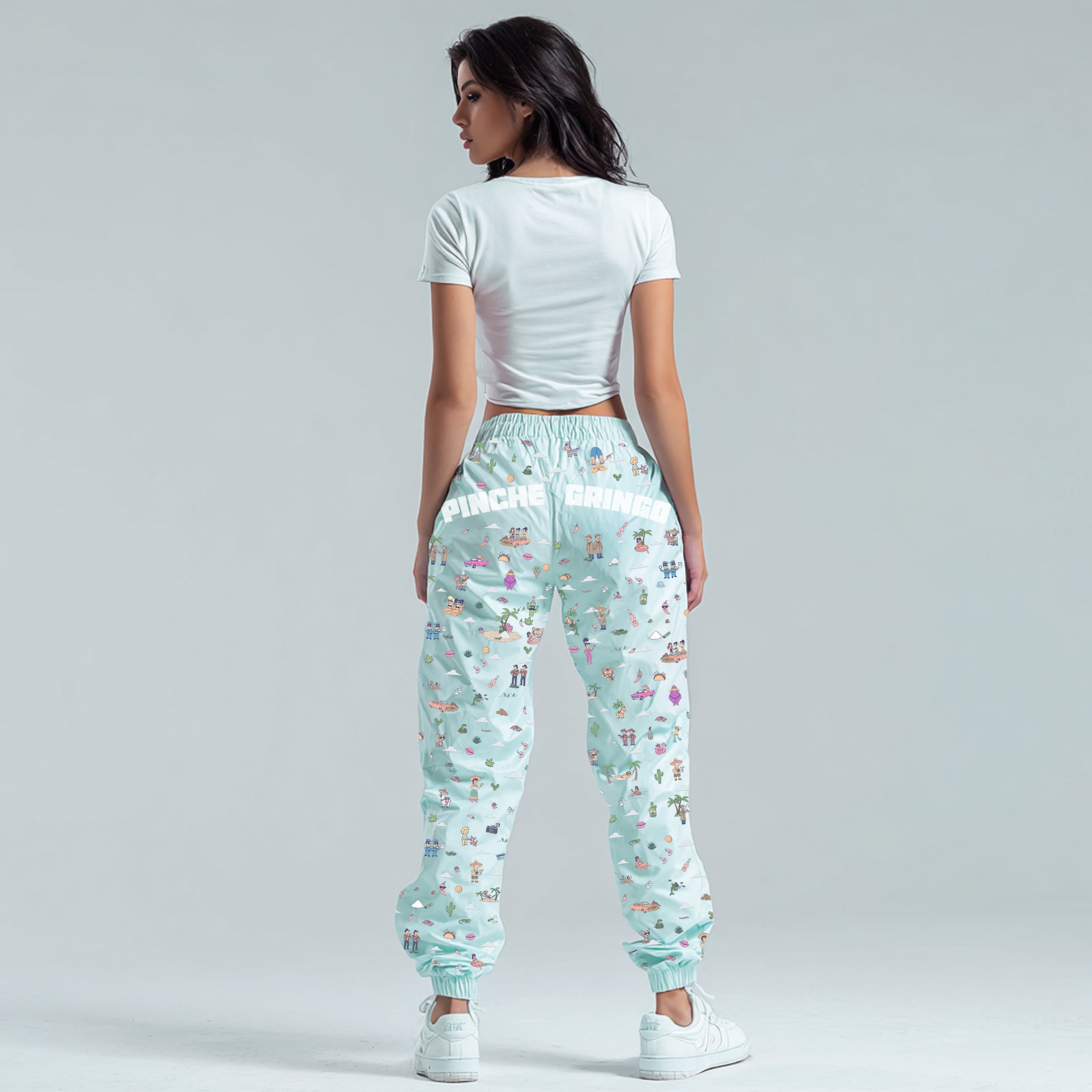 Pinche Gringo Narco Track Pants Sky Blue Edition – casanarco